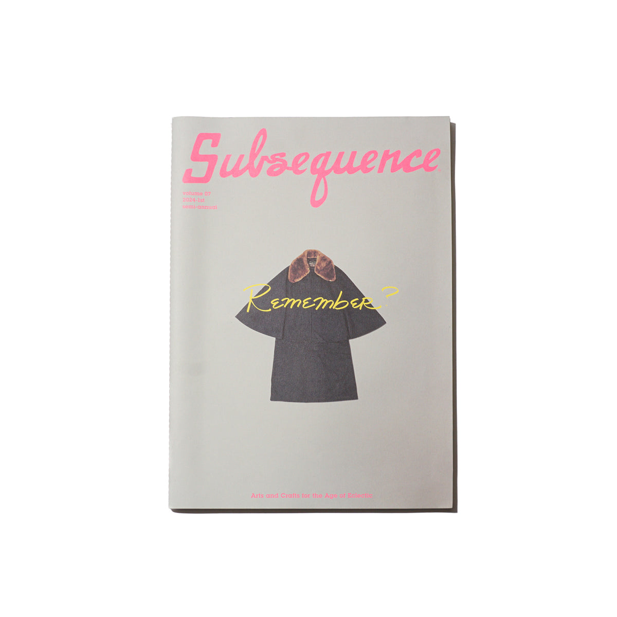 SUBSEQUENCE MAGAZINE VOL. 7 – ANNMS Shop