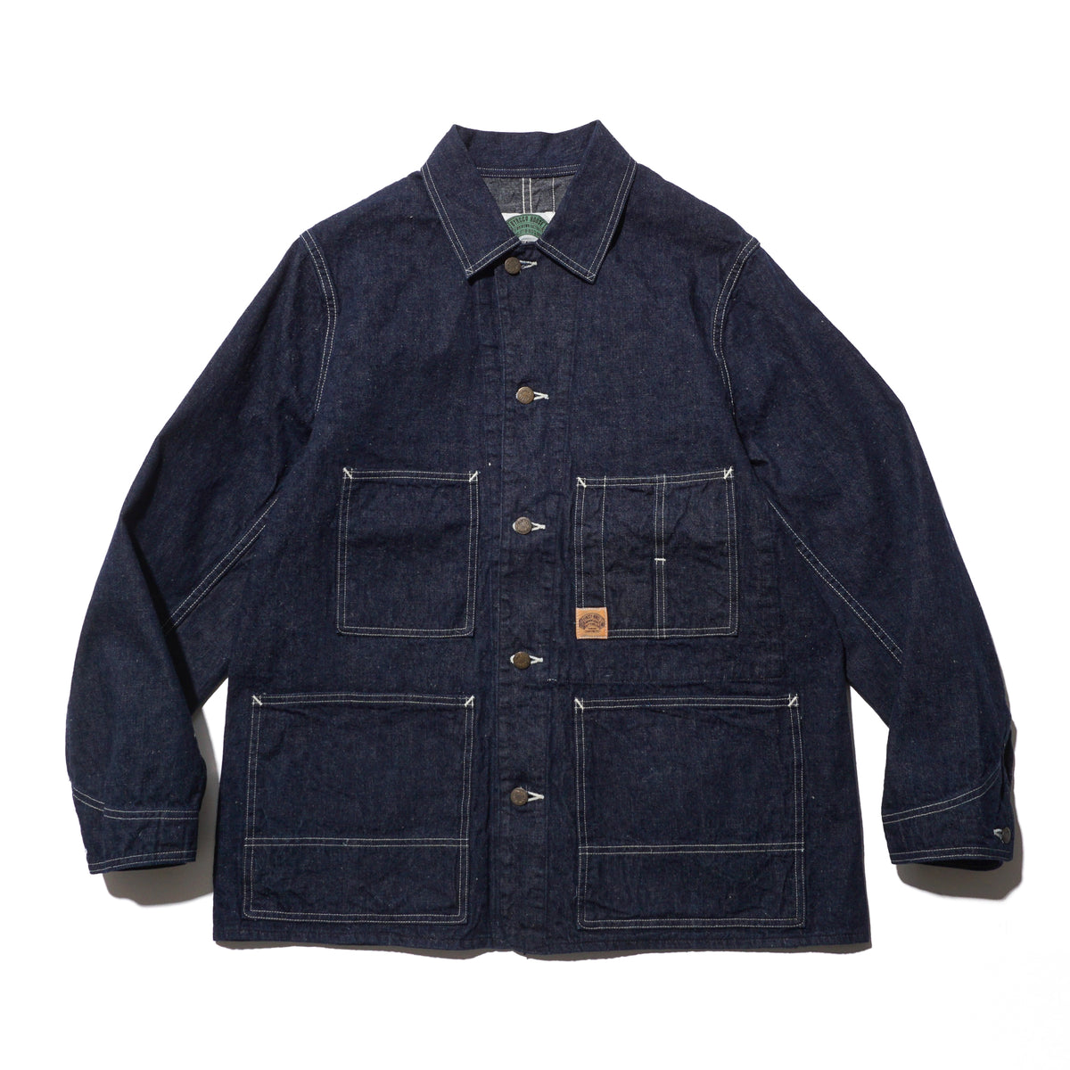 CLASSIC DENIM WORK JACKET “INDIGO” – ANNMS Shop