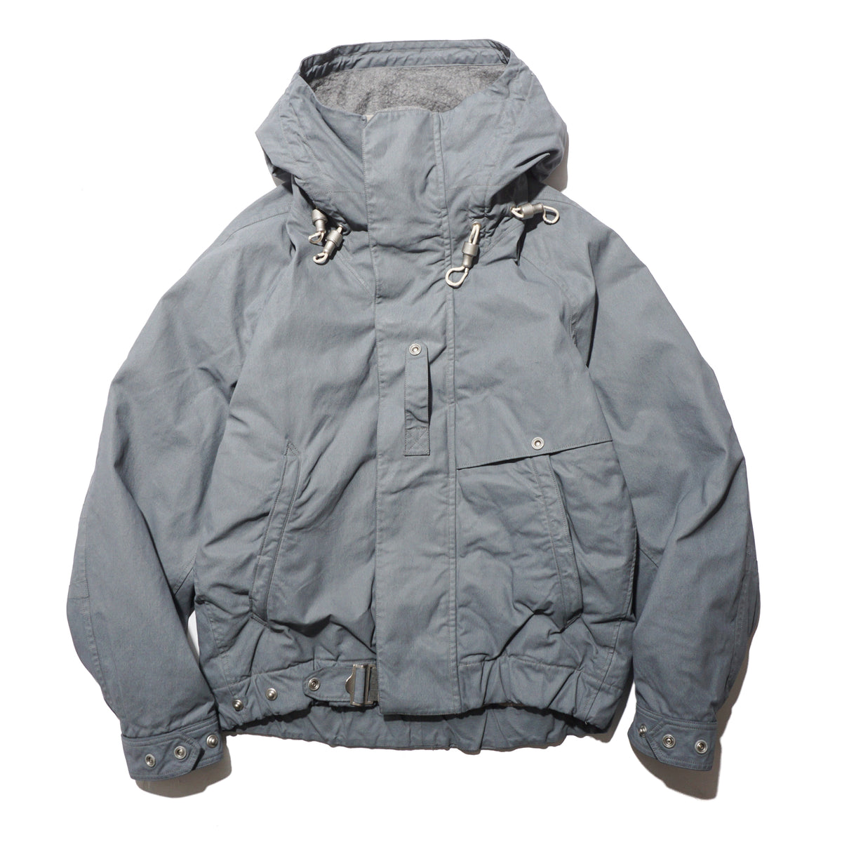 BARNACLE JACKET HALLEY STEVENSONS MILITARY FINISH WAXED COTTON "SMOG ...