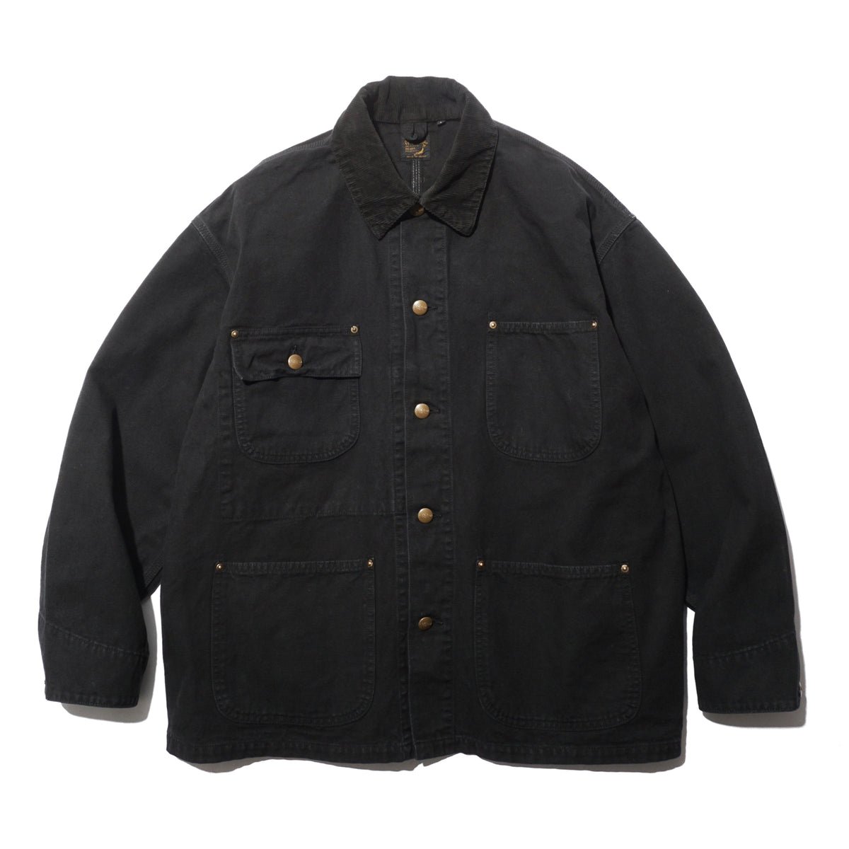 RELAX FIT OXFORD COVERALL "BLACK" – ANNMS Shop