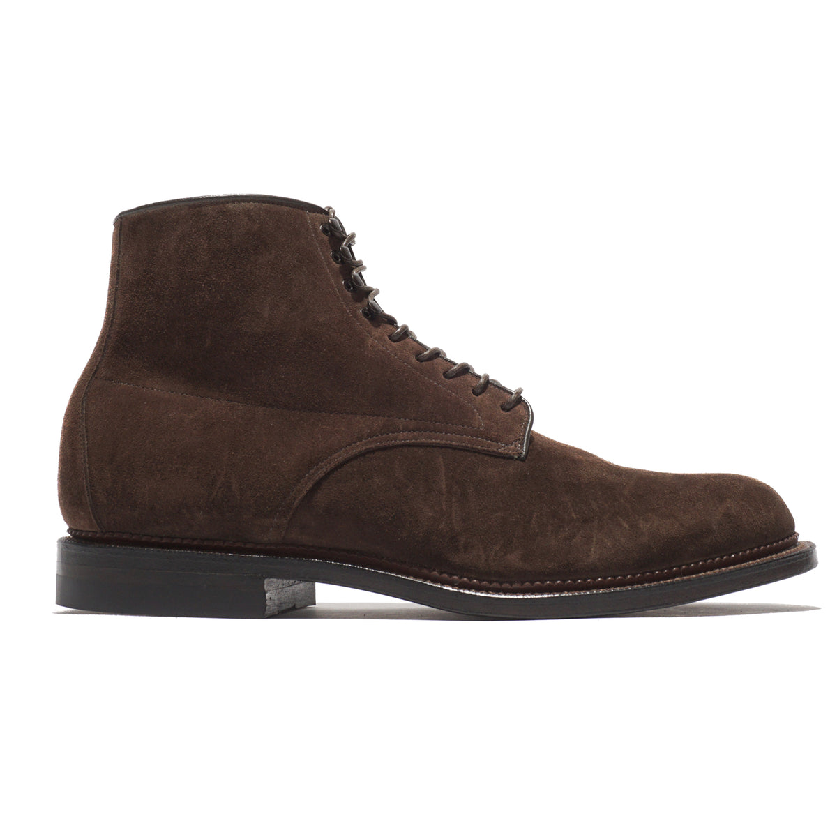 NAVVY BOOT JANUS CALF SUEDE "SEPIA" – ANNMS Shop